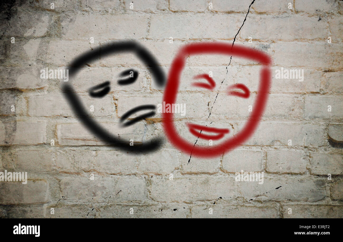 Comedy and tragedy masks hi-res stock photography and images - Alamy