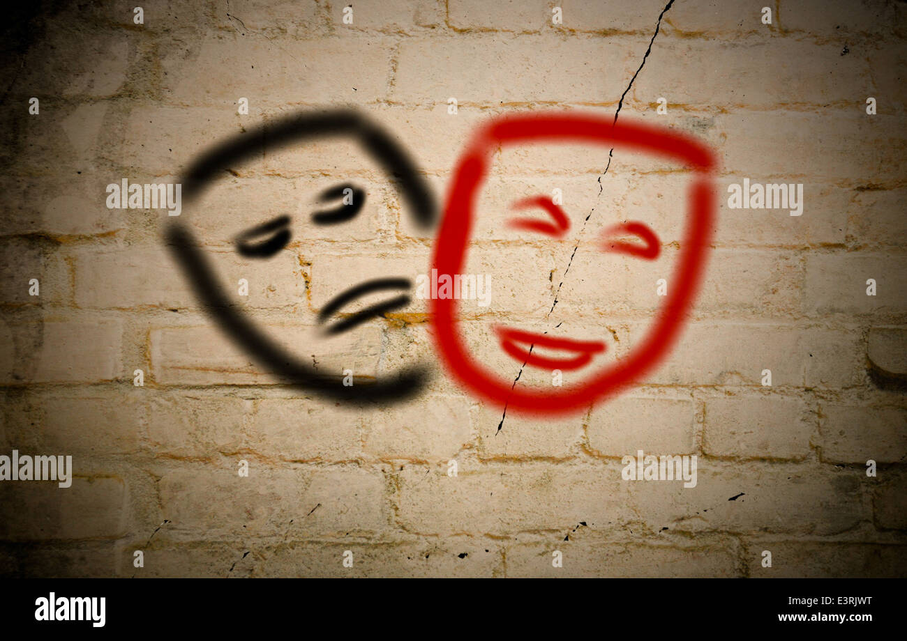 Comedy and tragedy masks hi-res stock photography and images - Alamy