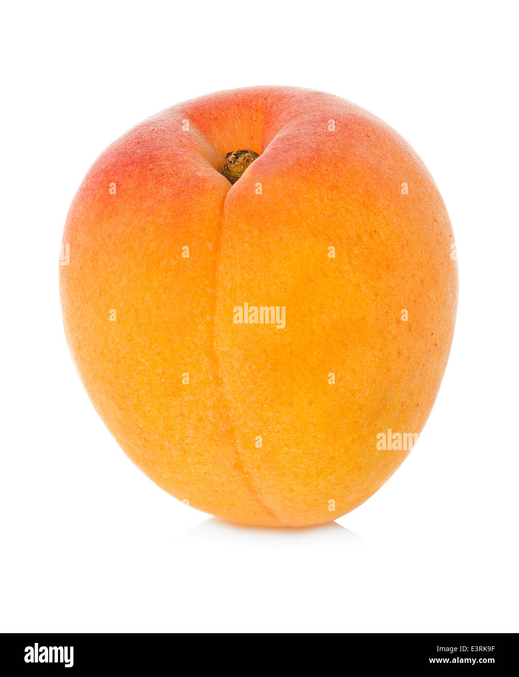 Ripe apricot fruit isolated on white background Stock Photo - Alamy
