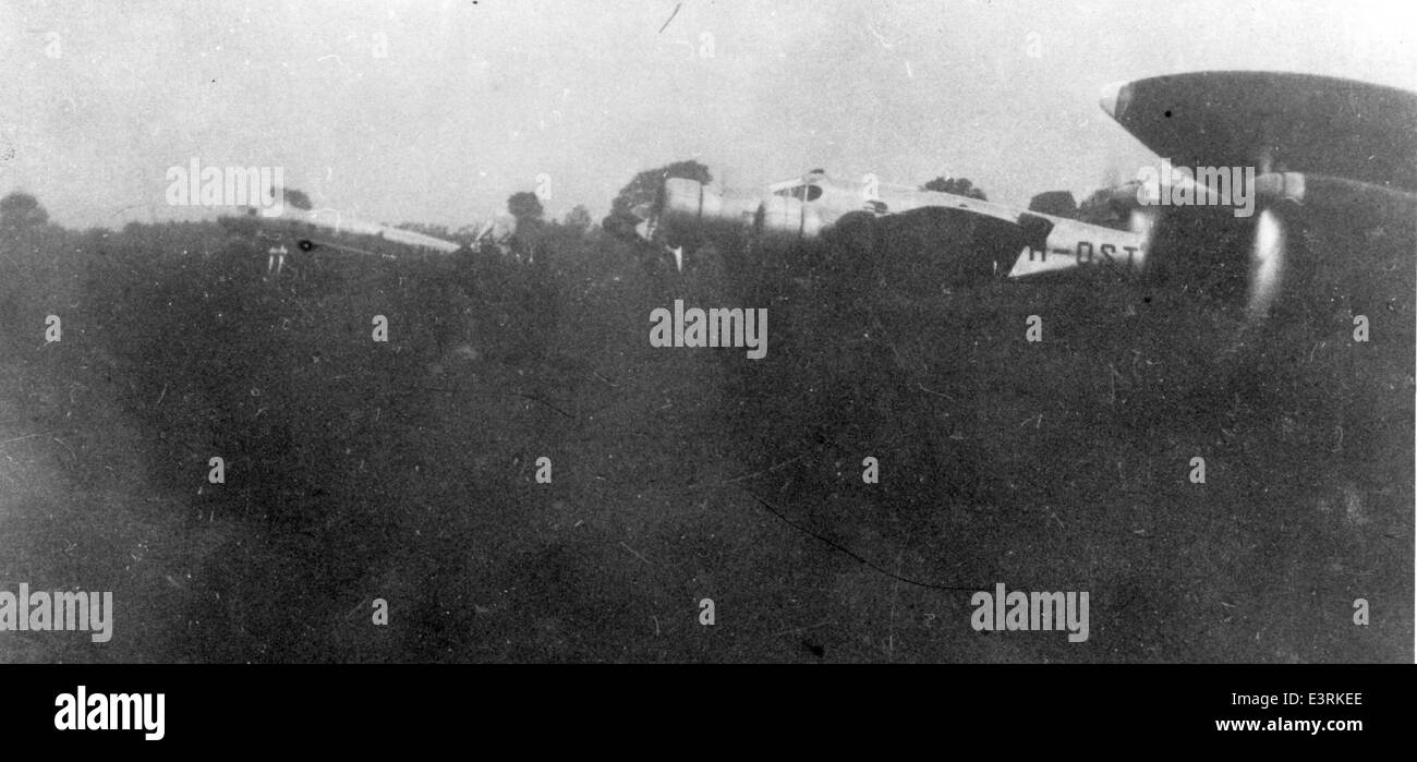 This image captures the DC-2 aircraft operated by KLM with the ...