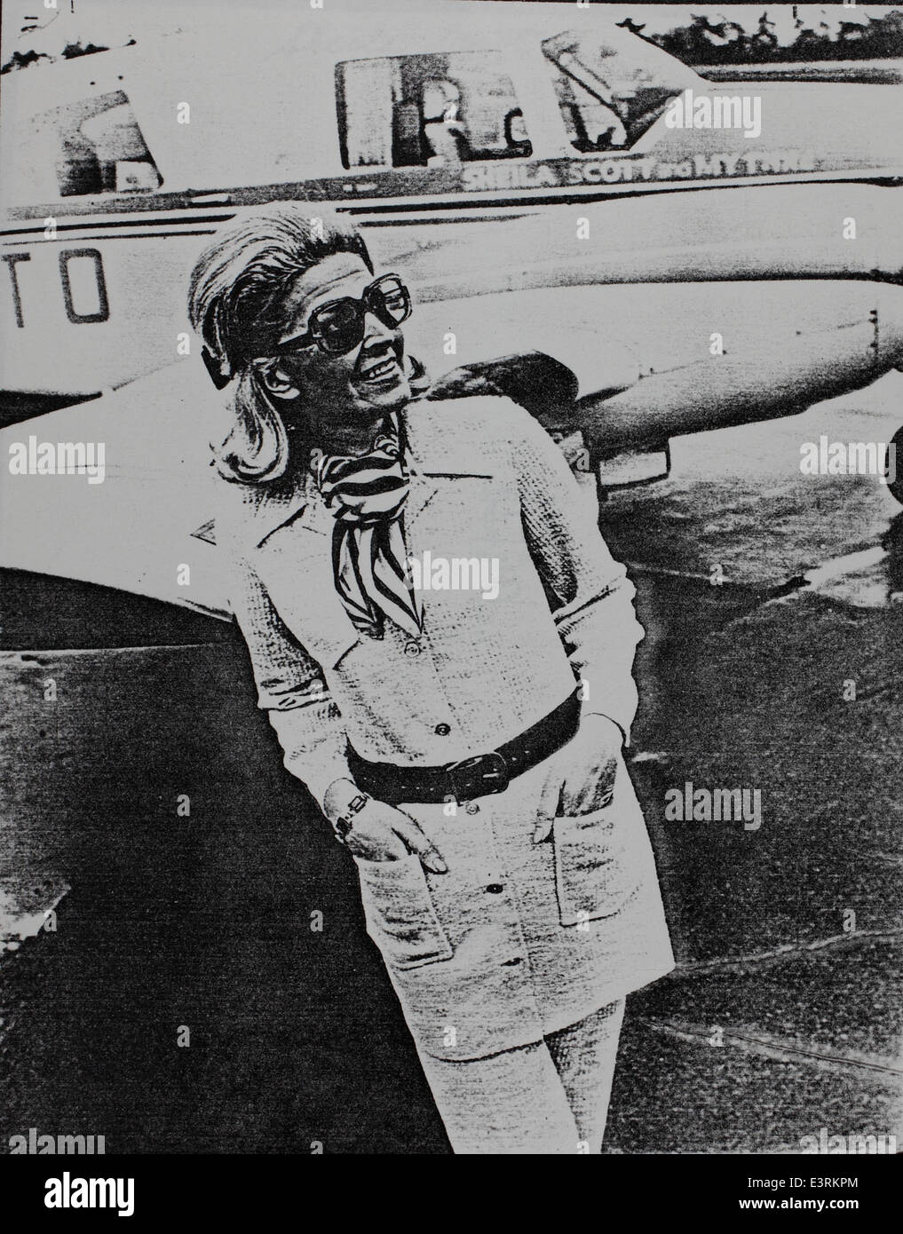 This image highlights the contributions of women in aviation ...