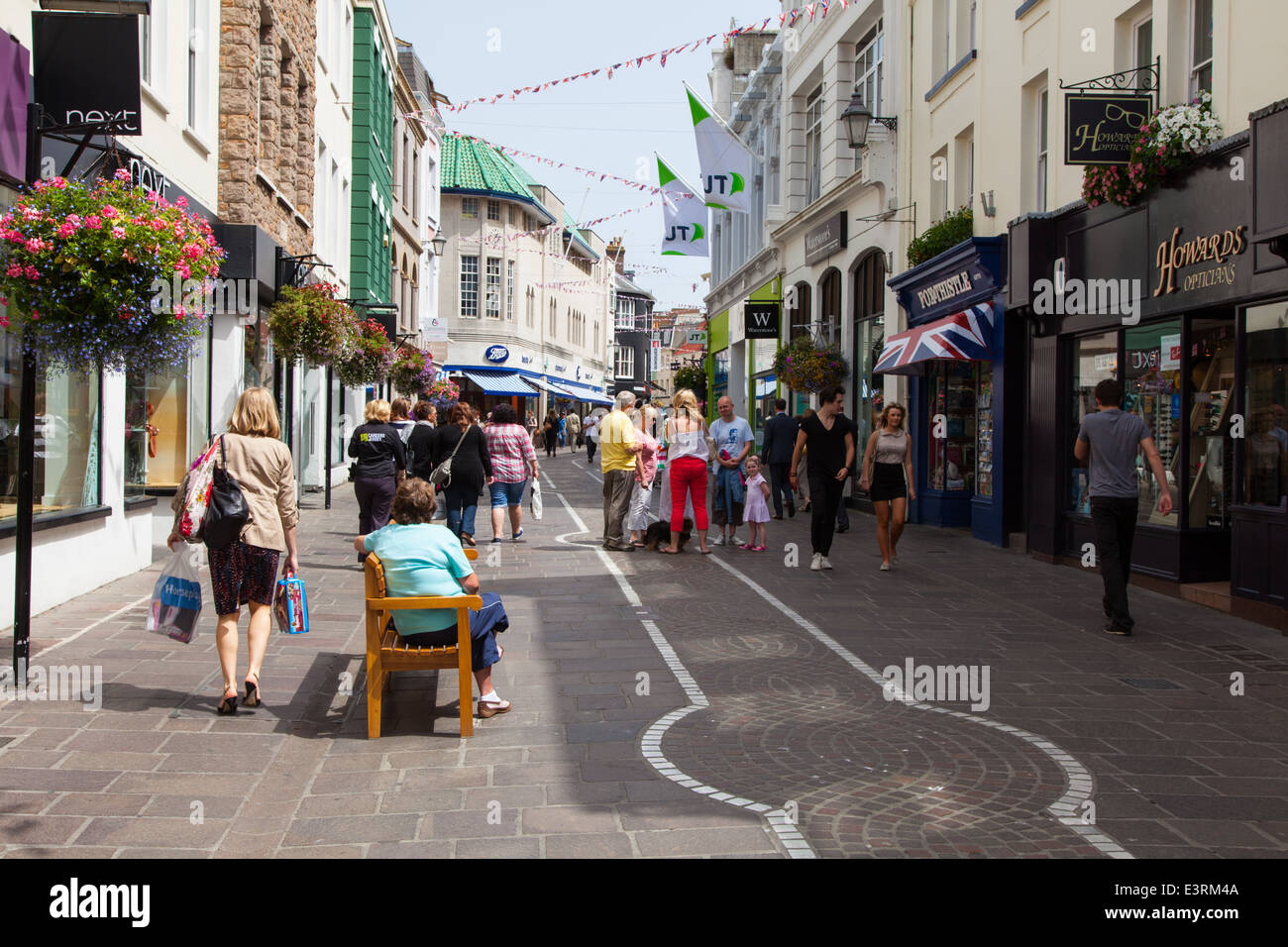 Jersey street hi-res stock photography and images - Alamy