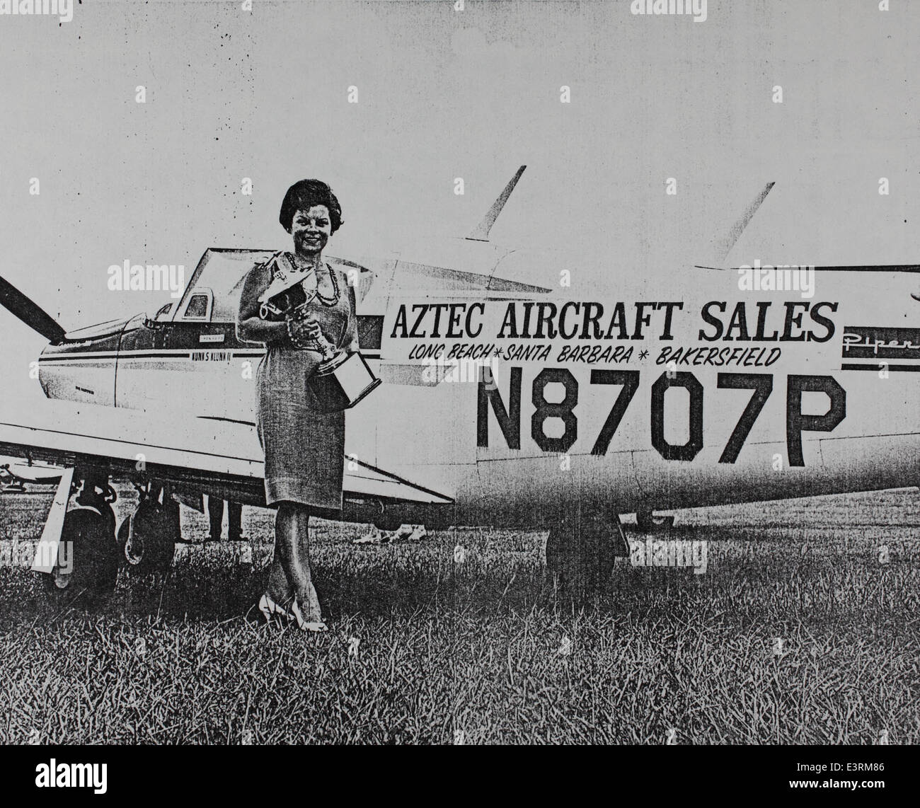 Fran Bera, a noted aviator and member of the 'Women of Flight' group ...