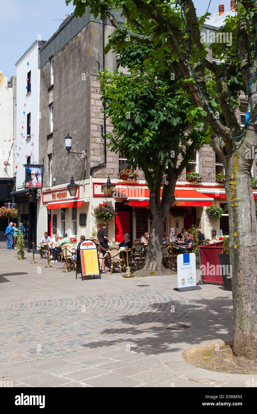 The Peirson, St Hellier Stock Photo - Alamy