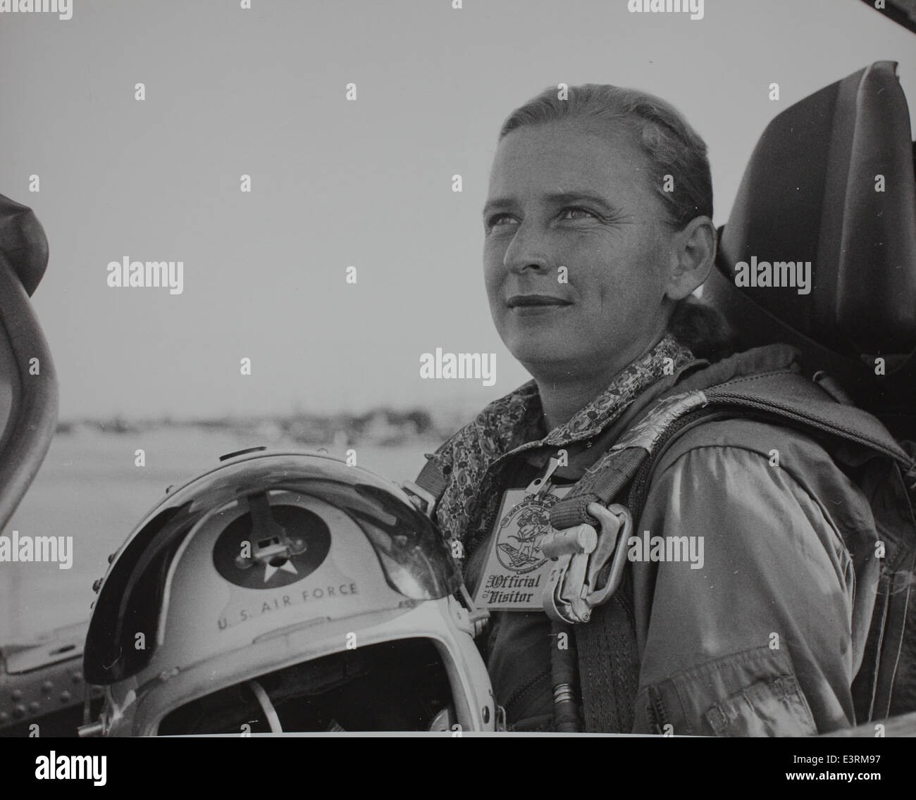 Jerrie Cobb, a pioneering female aviator, is celebrated for her ...