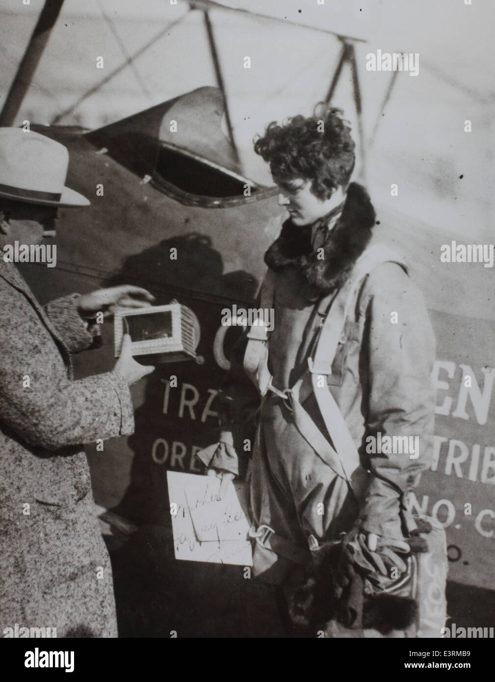 In 1928, aviator Louis Thaden set a women's altitude record, reaching ...