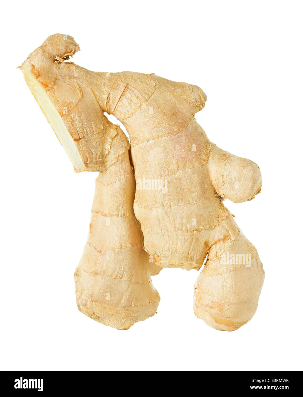 ginger close-up isolated on white background Stock Photo - Alamy