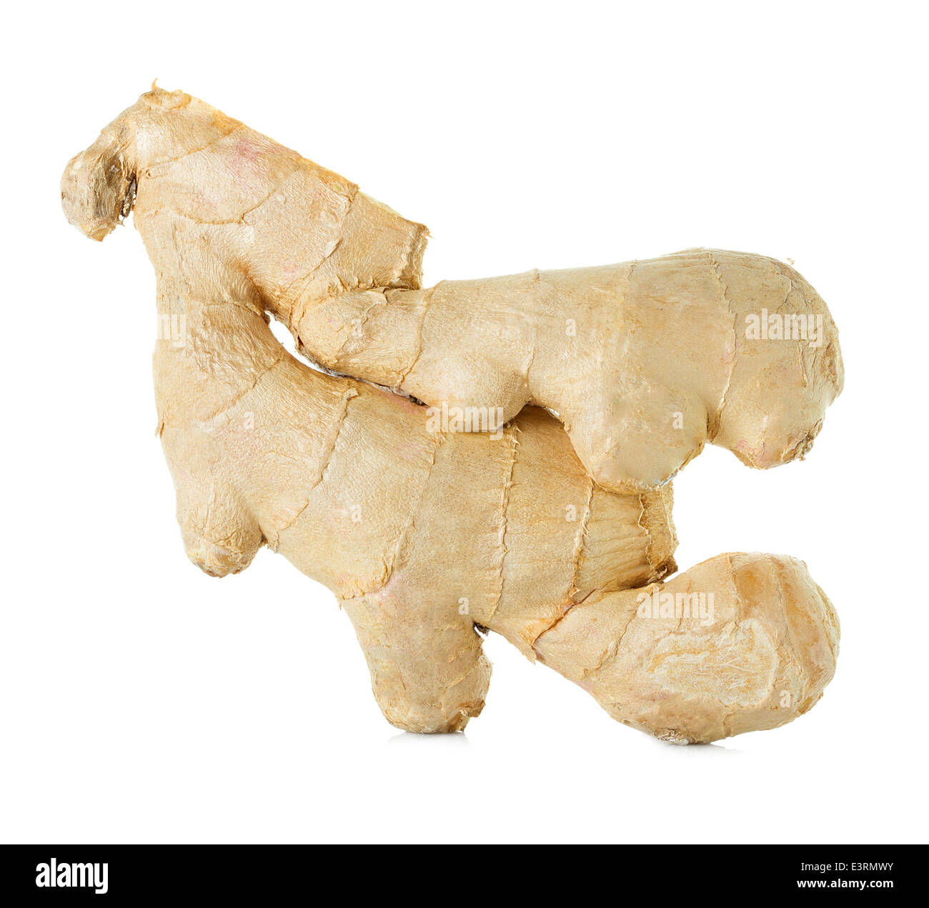 ginger close-up isolated on white background Stock Photo - Alamy