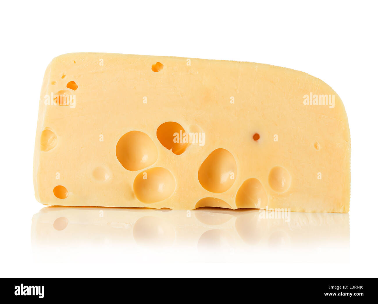 cheese close-up isolated on white background Stock Photo - Alamy