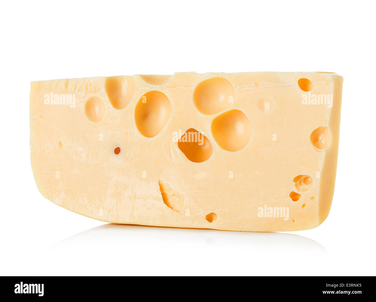 cheese close-up isolated on white background Stock Photo - Alamy