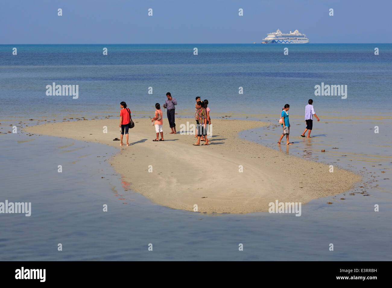 Waterfront in Nathon City,Koh Samui Island,Thailand,Asia Stock Photo ...