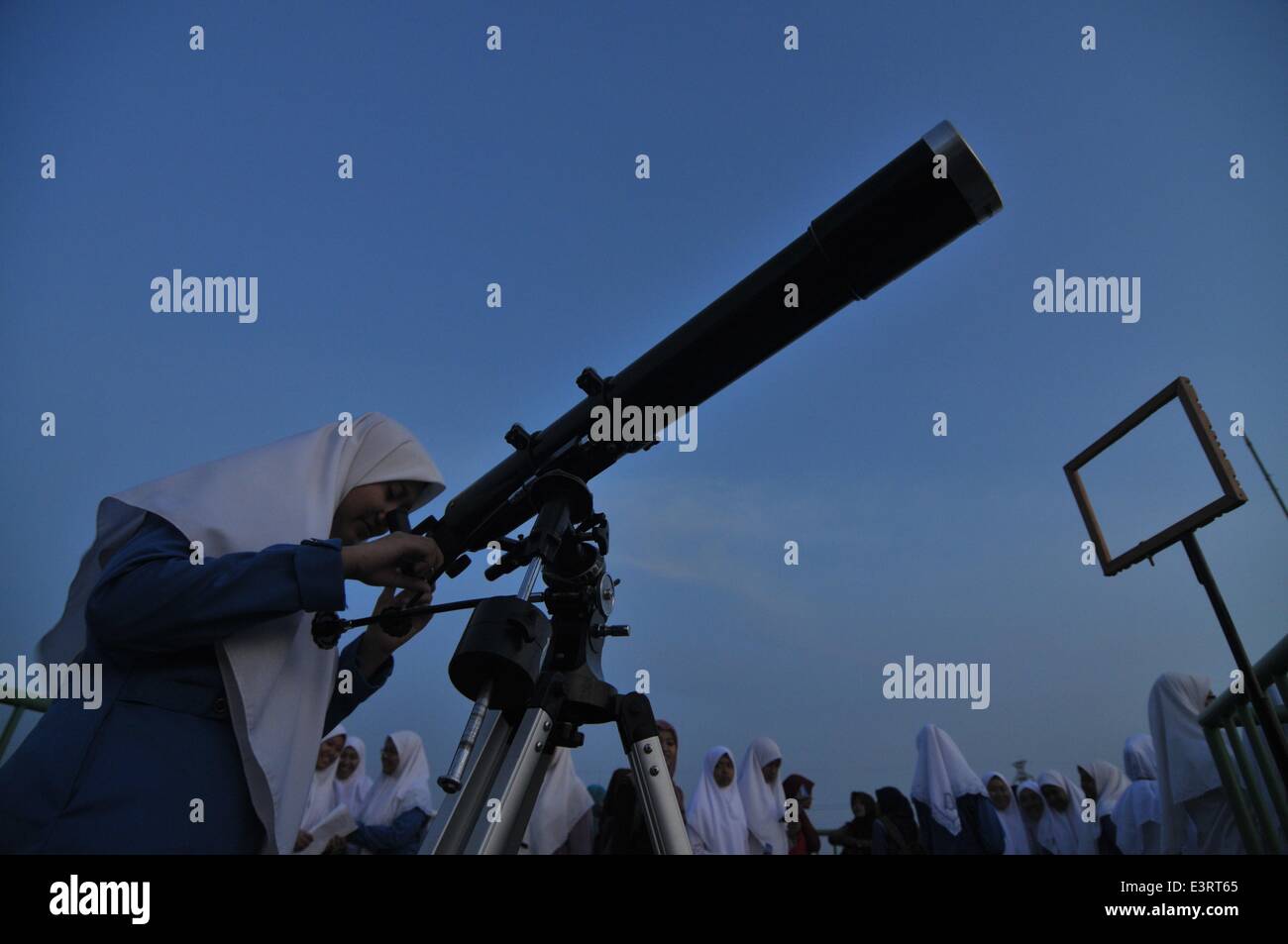 June 27, 2014 - Solo, Indonesia - Students at Assalaam Islamic School ...