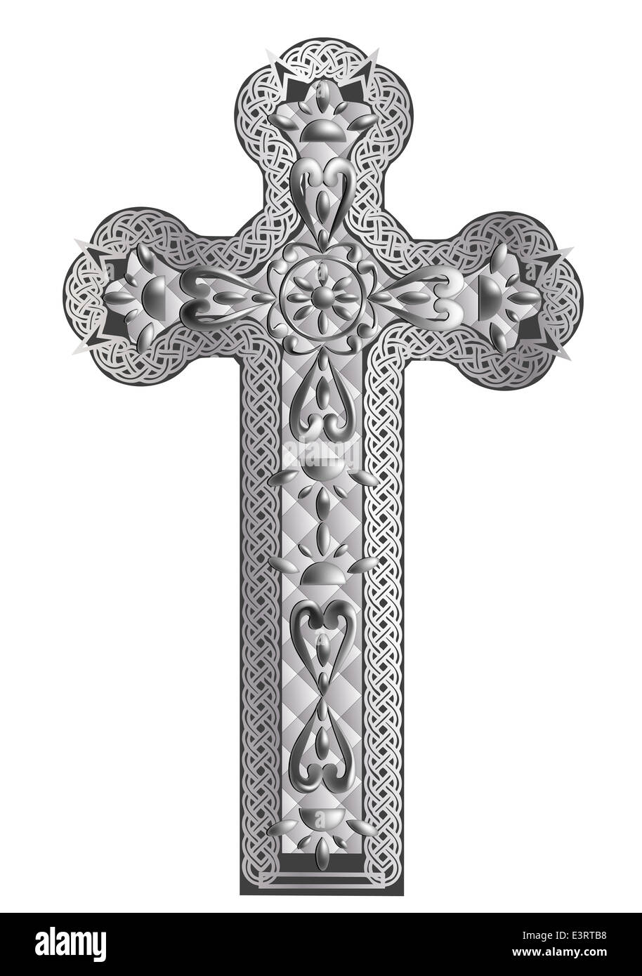Catholic cross etching hi-res stock photography and images - Alamy