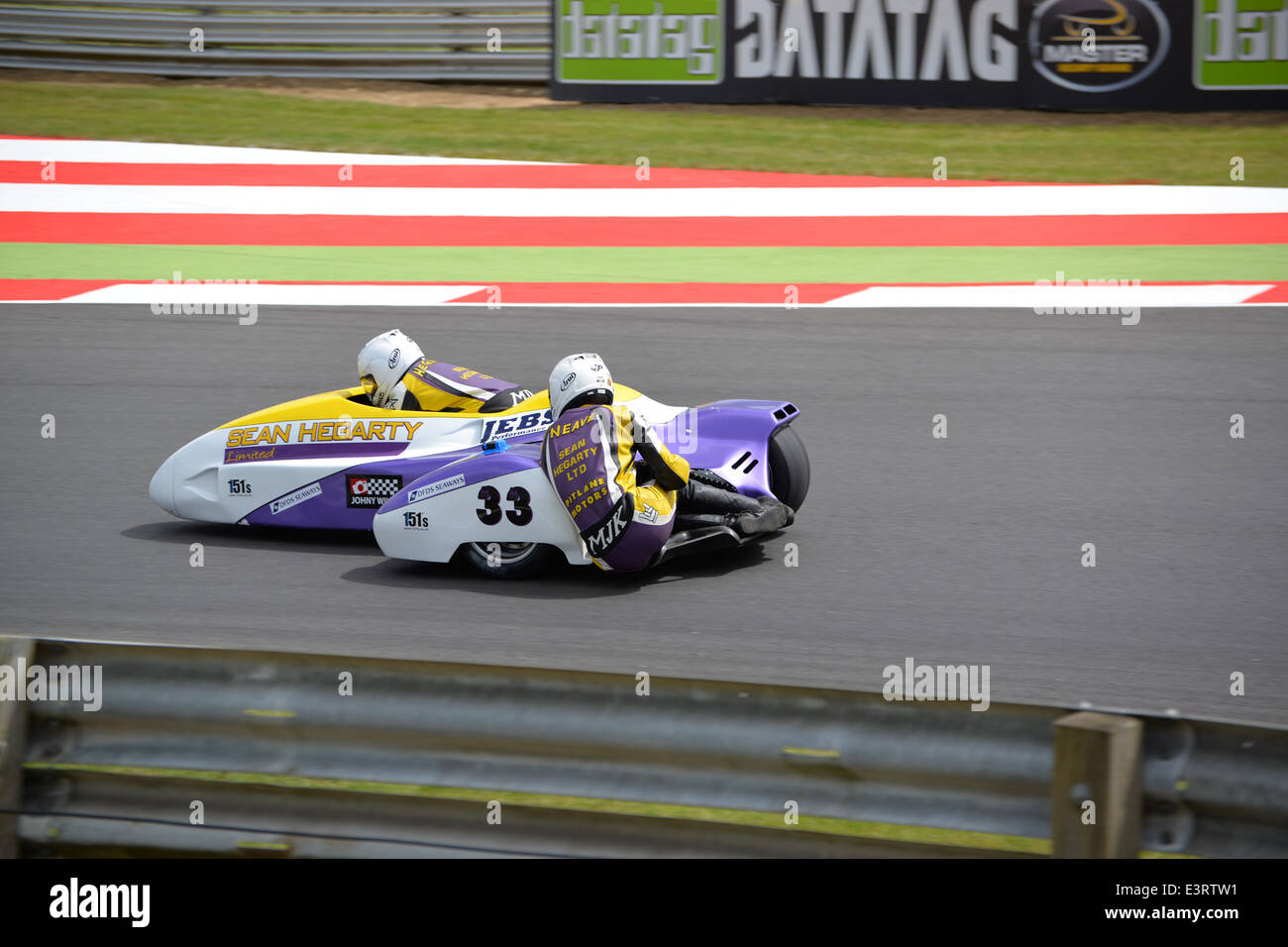 British Sidecar racing Stock Photo - Alamy