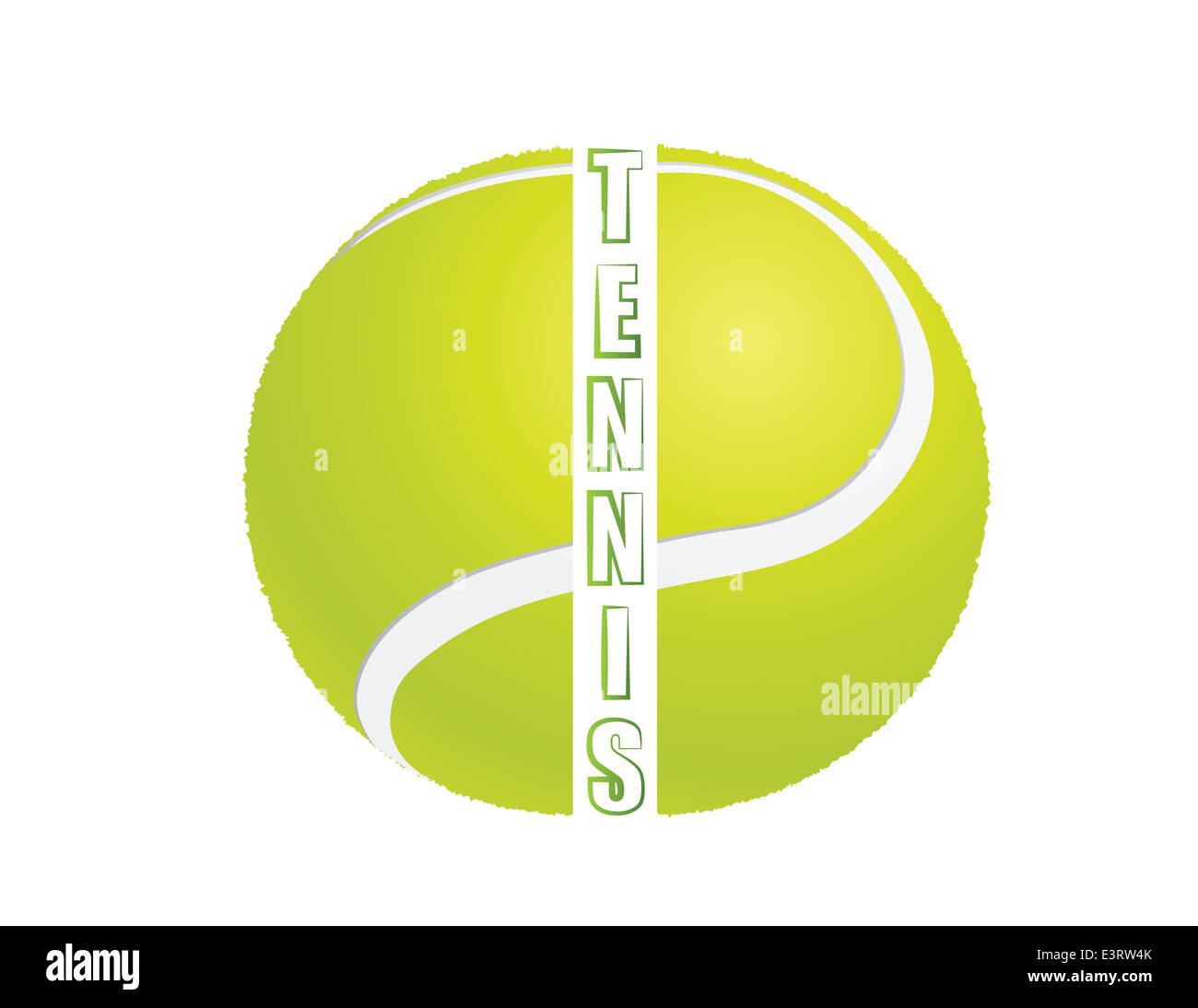 Tennis emblem and symbols isolated on white background Stock Photo - Alamy