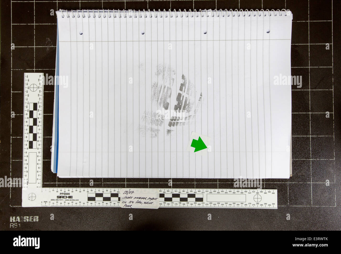 Crime scene ruler hi-res stock photography and images - Alamy