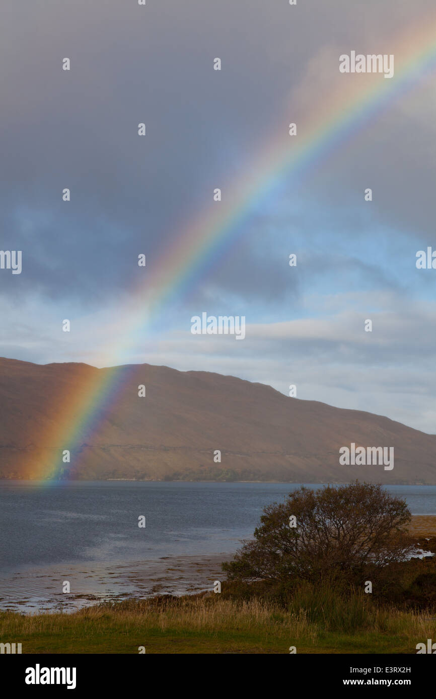 Rainbow on Skye Stock Photo - Alamy