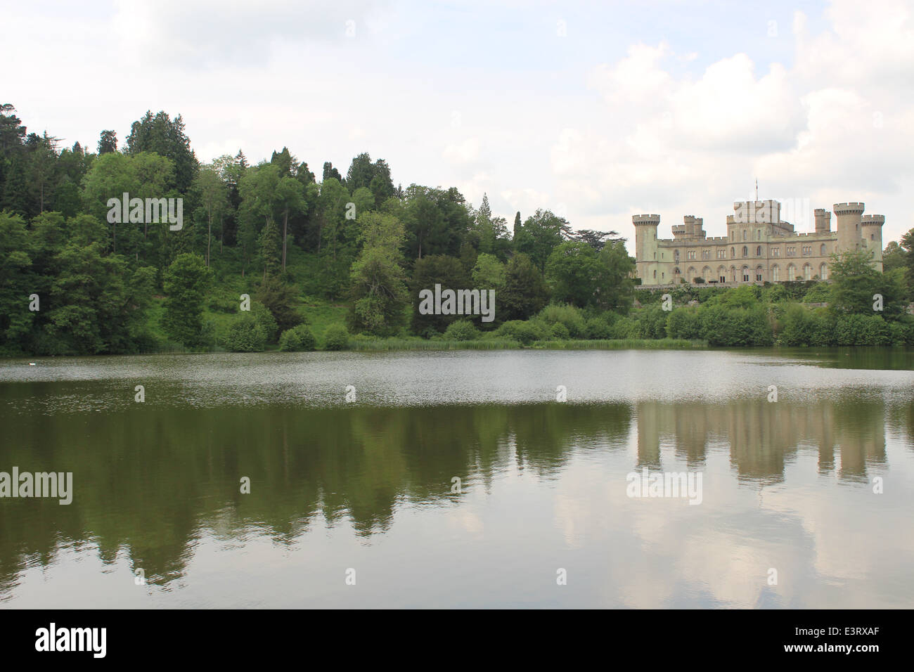 Eastnor castle lake hi-res stock photography and images - Alamy