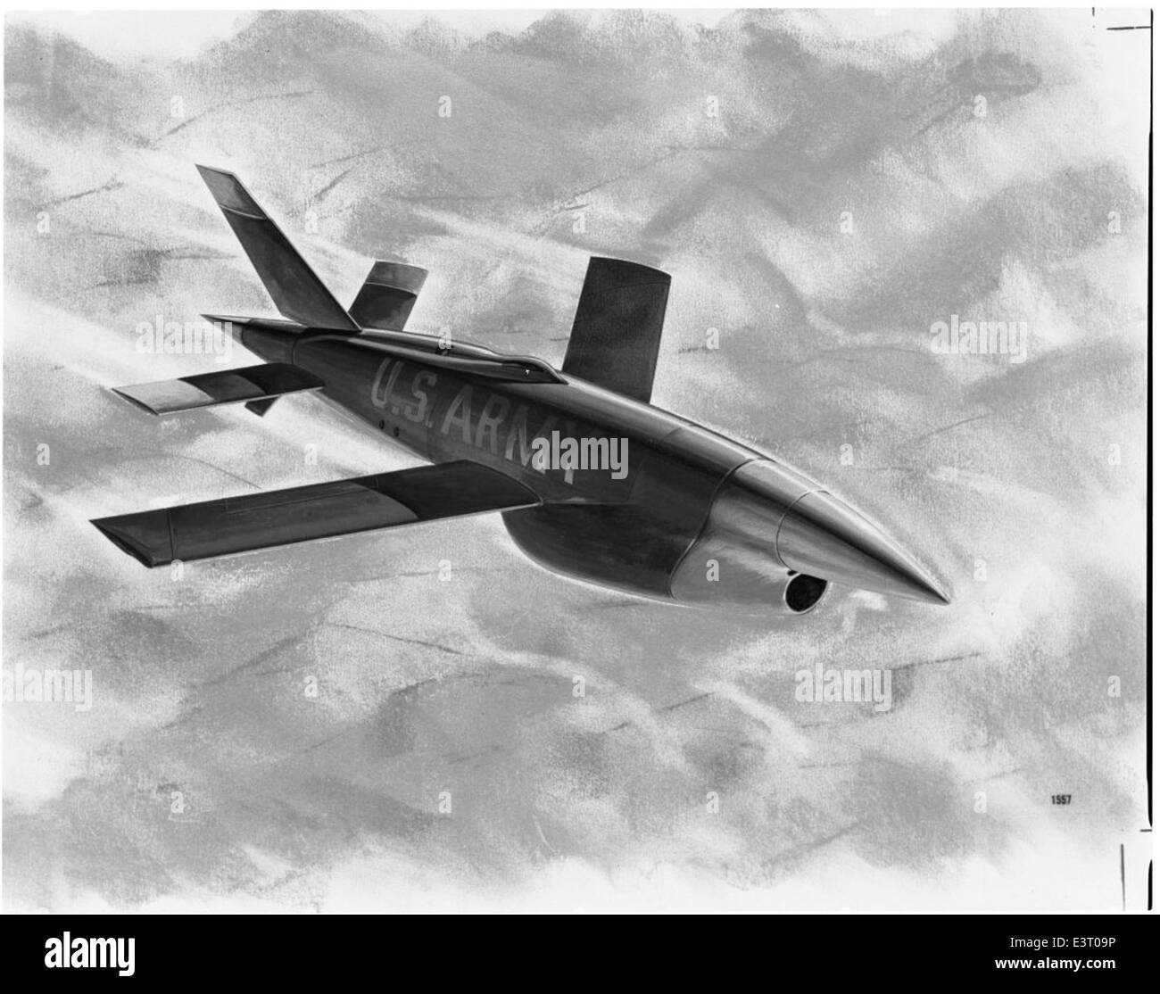 The Ryan Model 124F, an early drone or remotely piloted vehicle (RPV ...