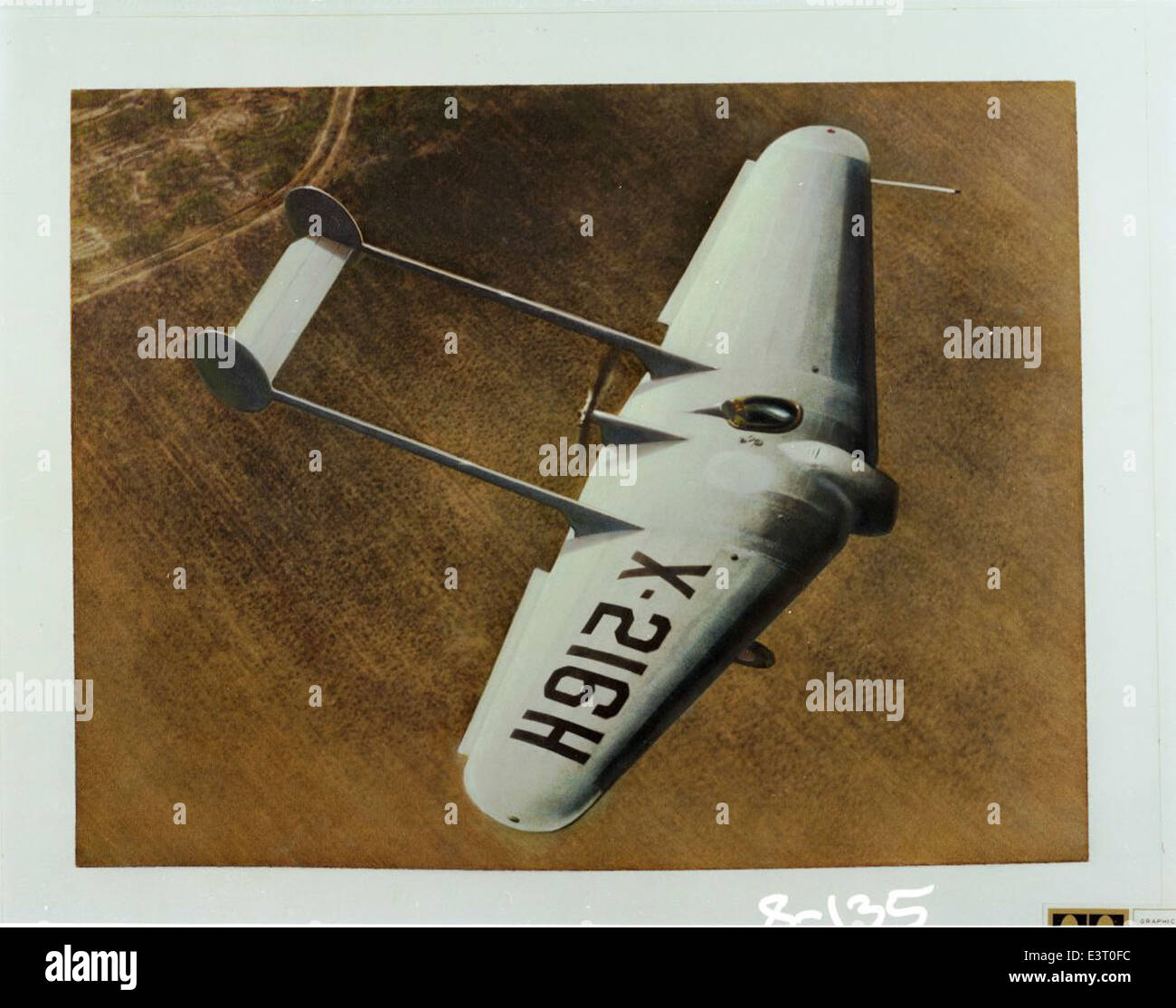 The Northrop Avion, an experimental flying wing aircraft developed by ...