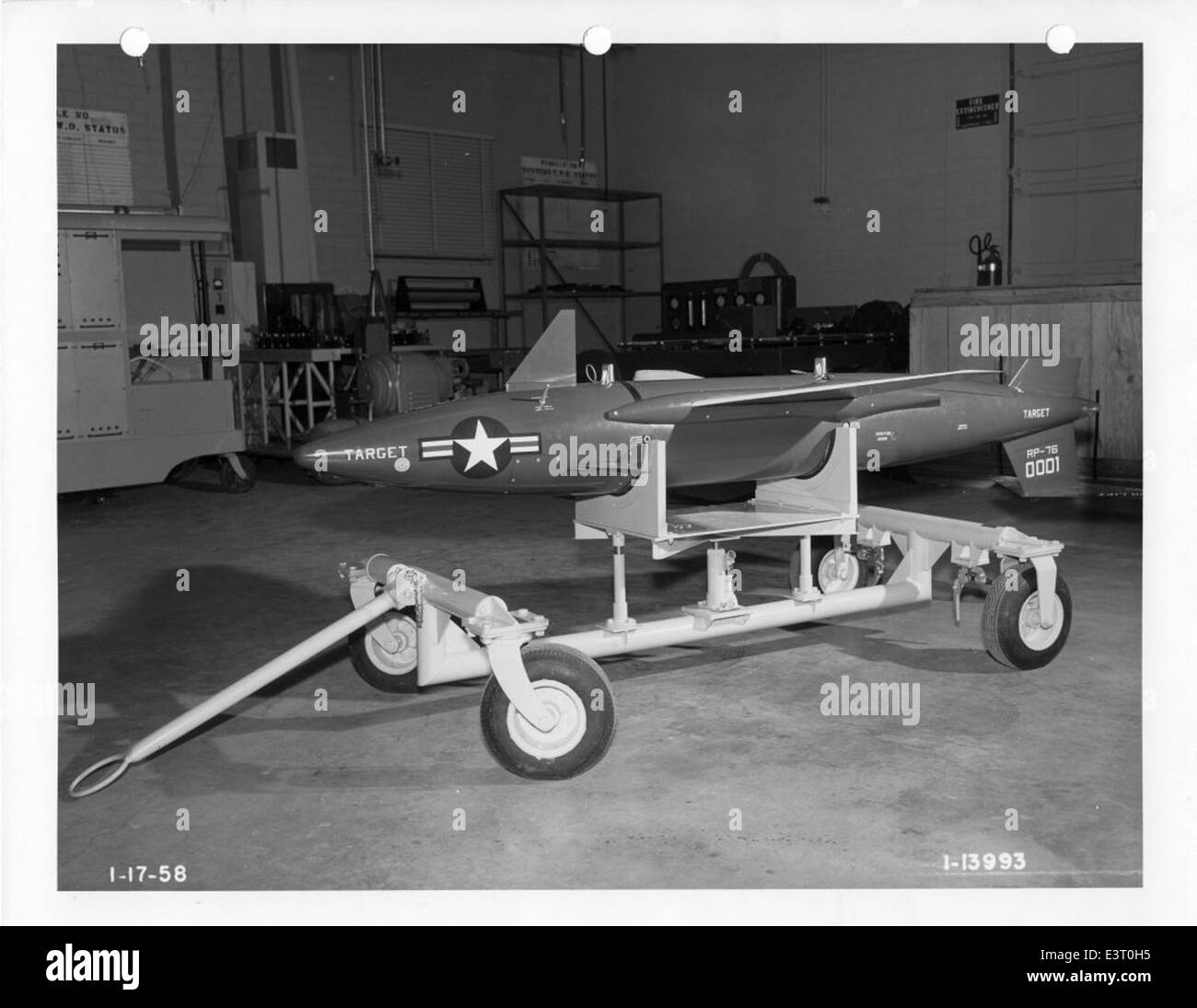 The Radioplane RP-76, built by Ryan Aeronautical, is an early model of ...