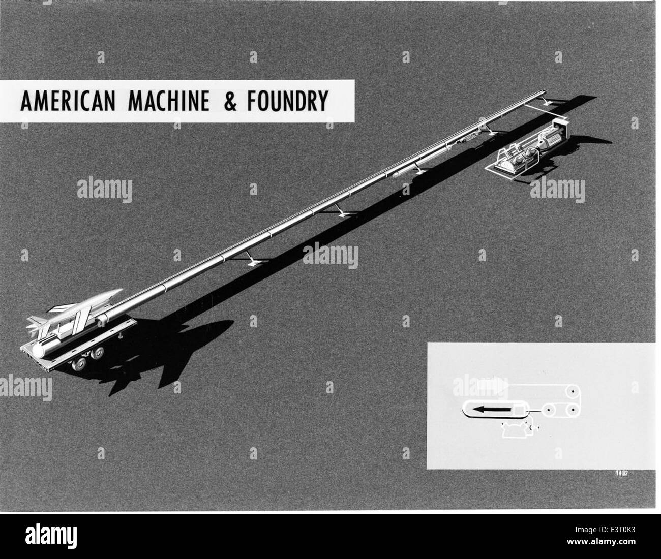 This image documents a proposal from American Machine & Foundry (AMF ...
