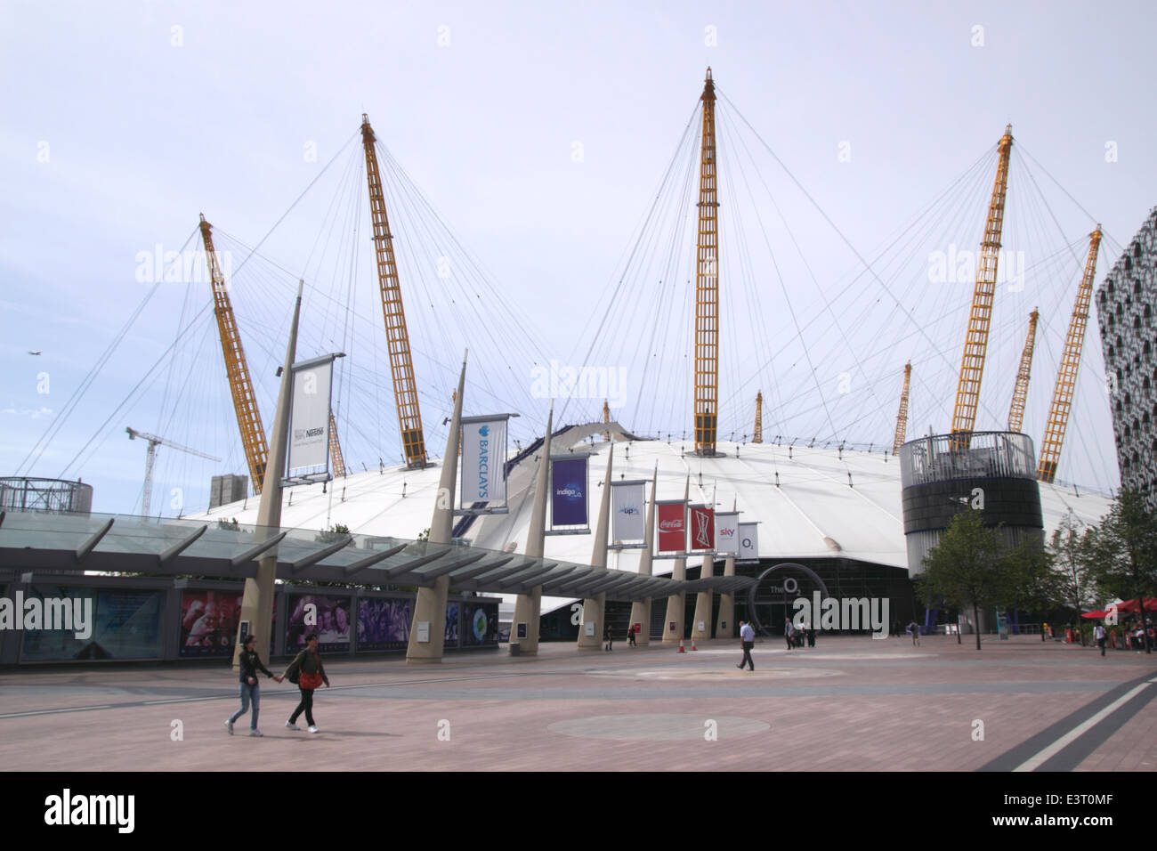 Greenwich peninsula london hi-res stock photography and images - Alamy