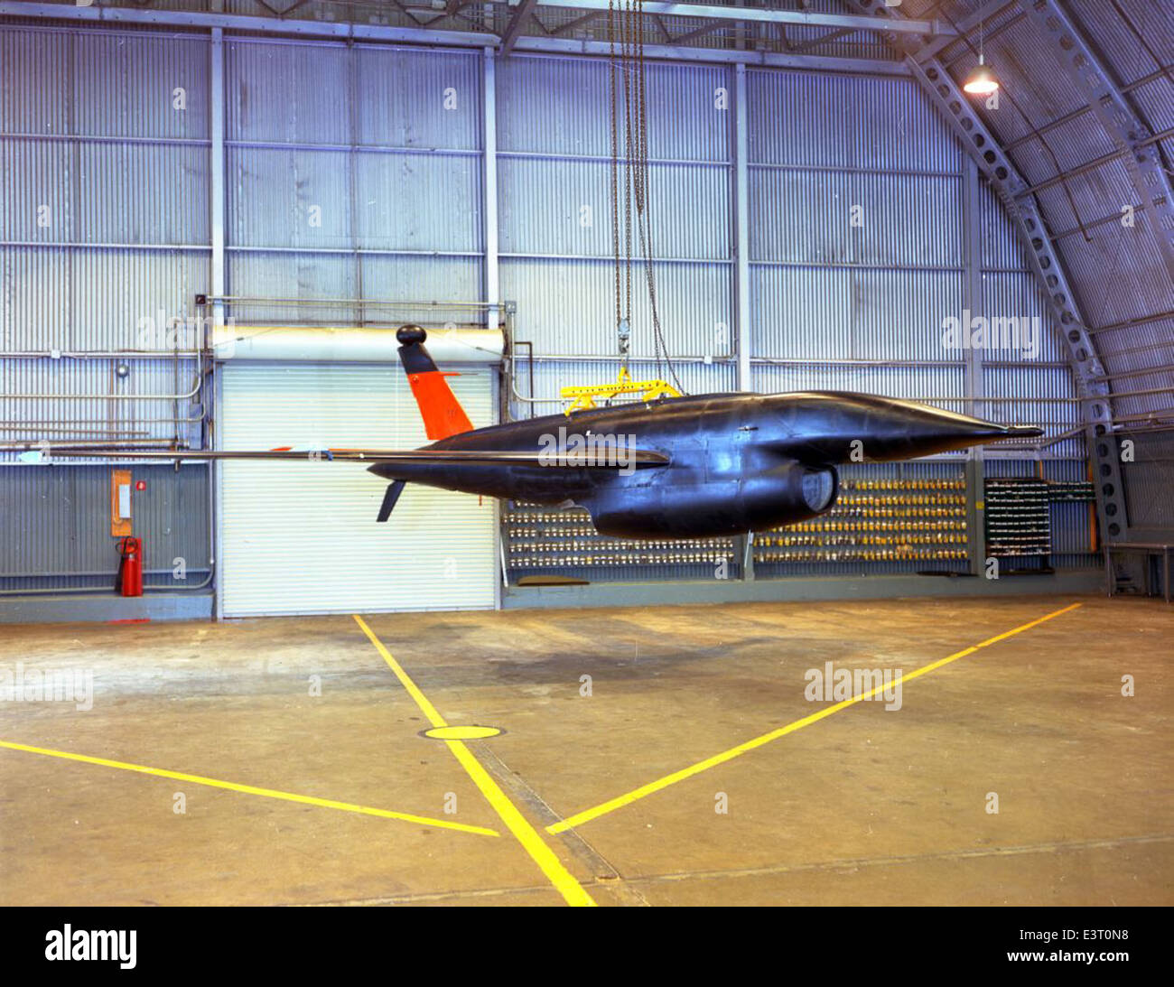 The Ryan Aeronautical drone Firebee, with serial number 4-06954-C, was ...