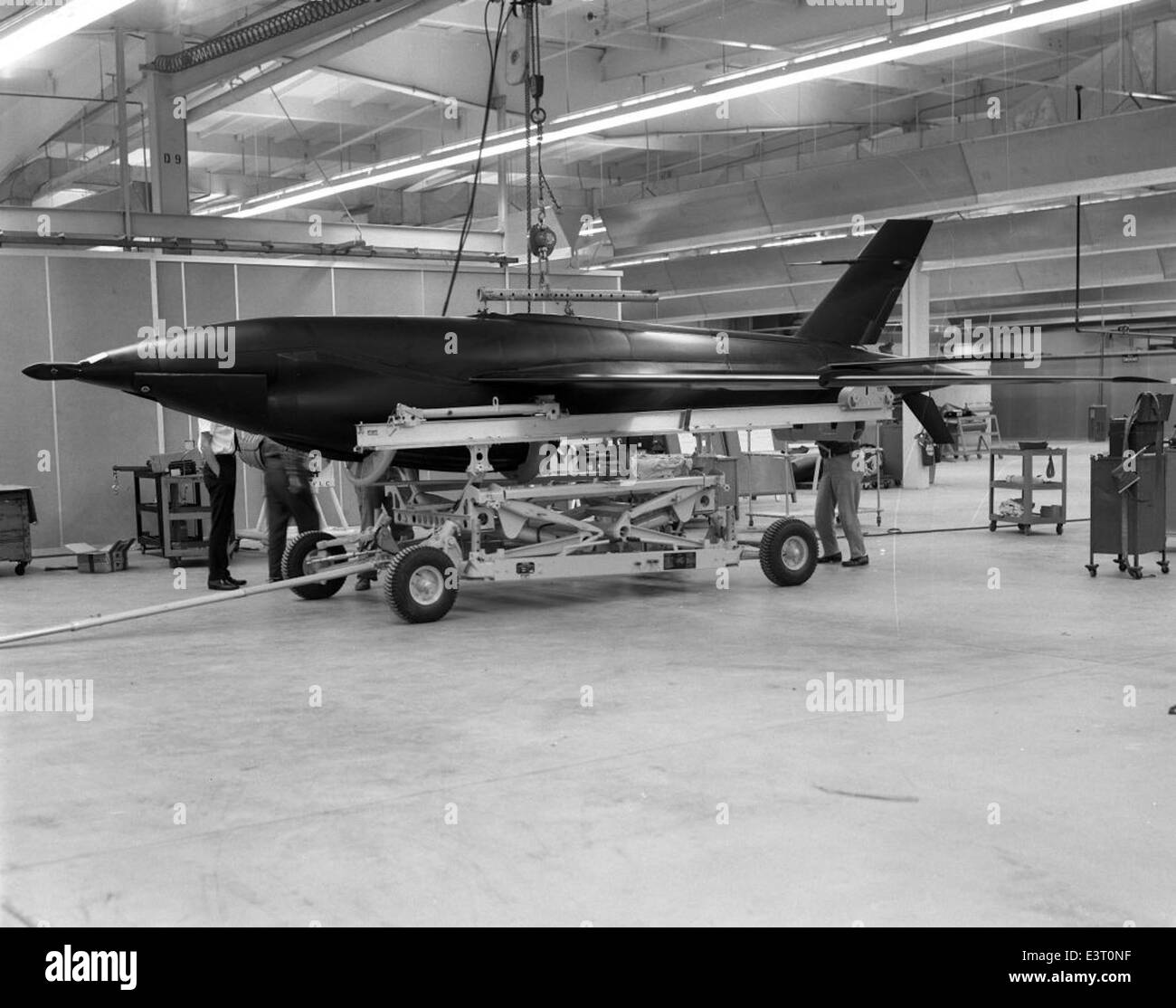 The Ryan Aeronautical drone Model 147F, known as the Firebee, was one ...