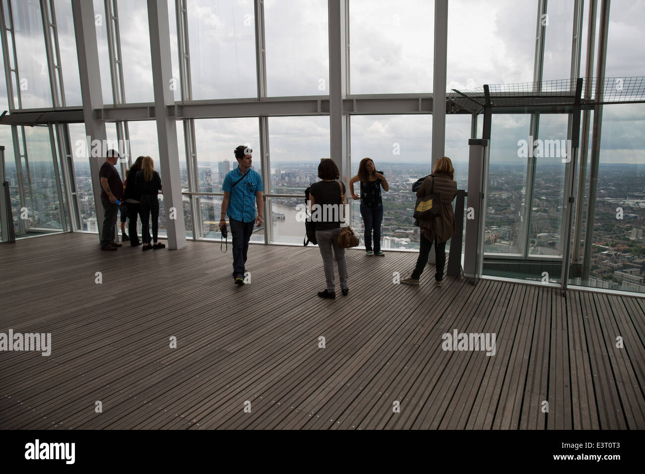 View inside the Shard Stock Photo - Alamy