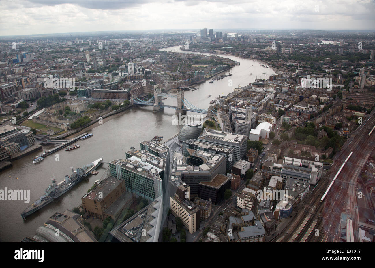 Inside the shard hi-res stock photography and images - Alamy