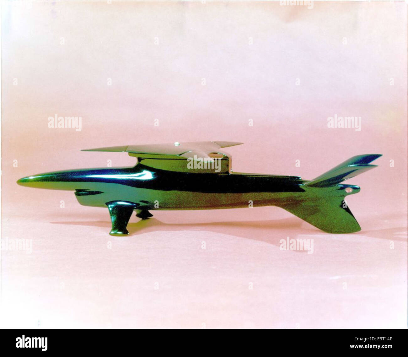 This image shows the Ryan Aeronautical Company’s fixed rotor concept ...