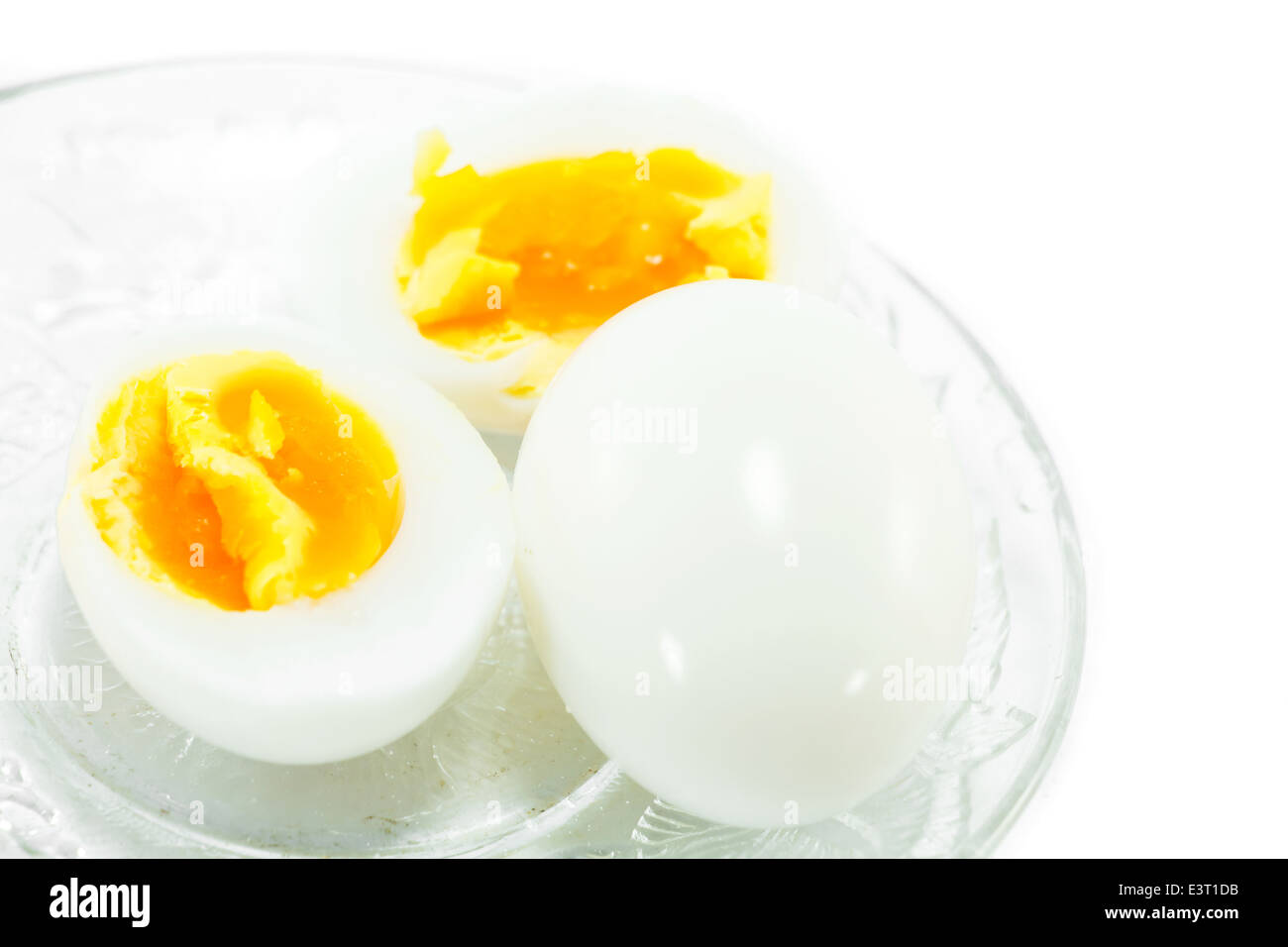 Boiled duck eggs Stock Photo - Alamy