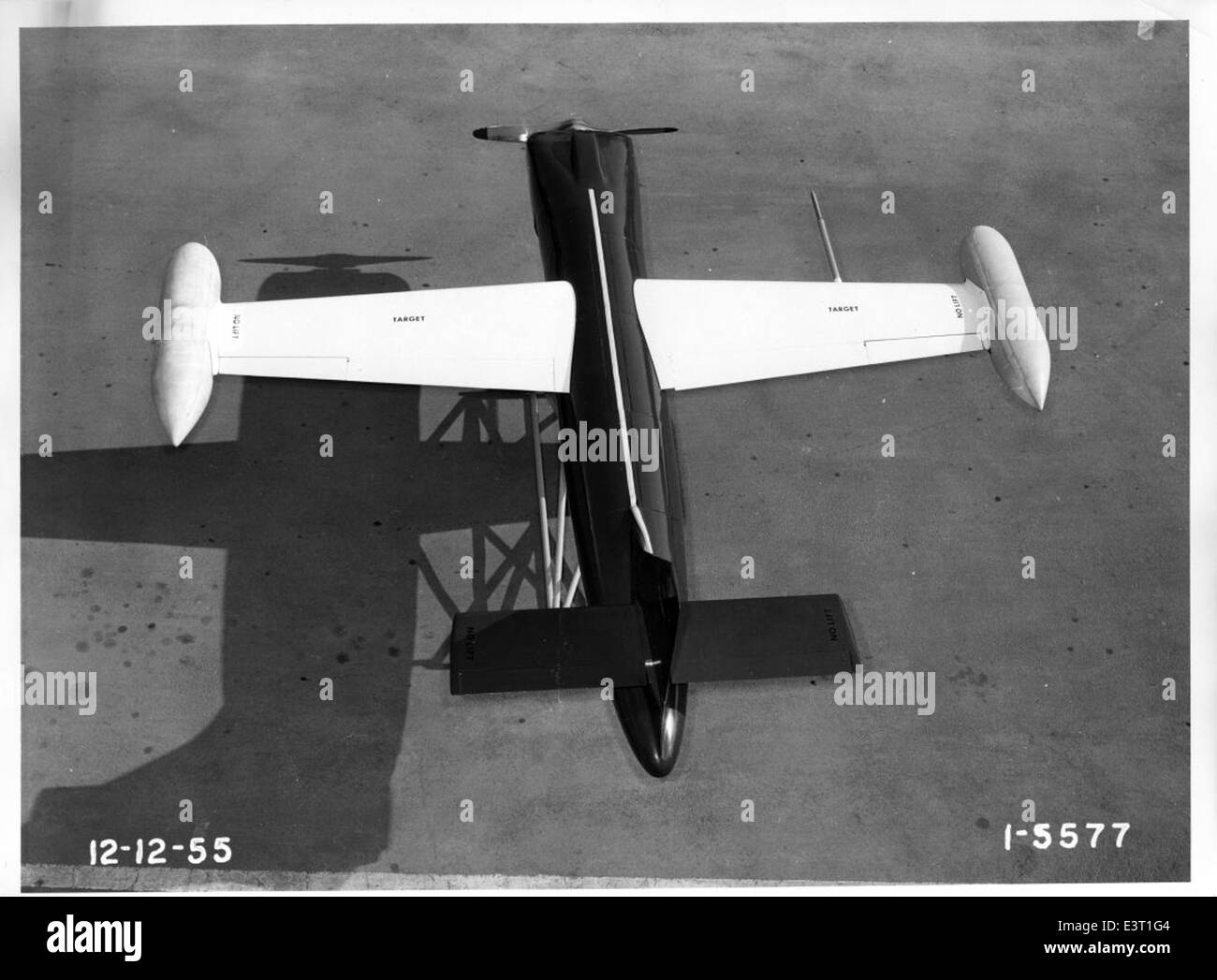 This image depicts the Radioplane RP-77, a target drone developed by ...