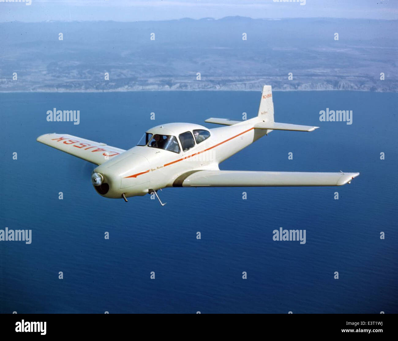 The Ryan Navion aircraft, part of a series of planes developed by Ryan ...