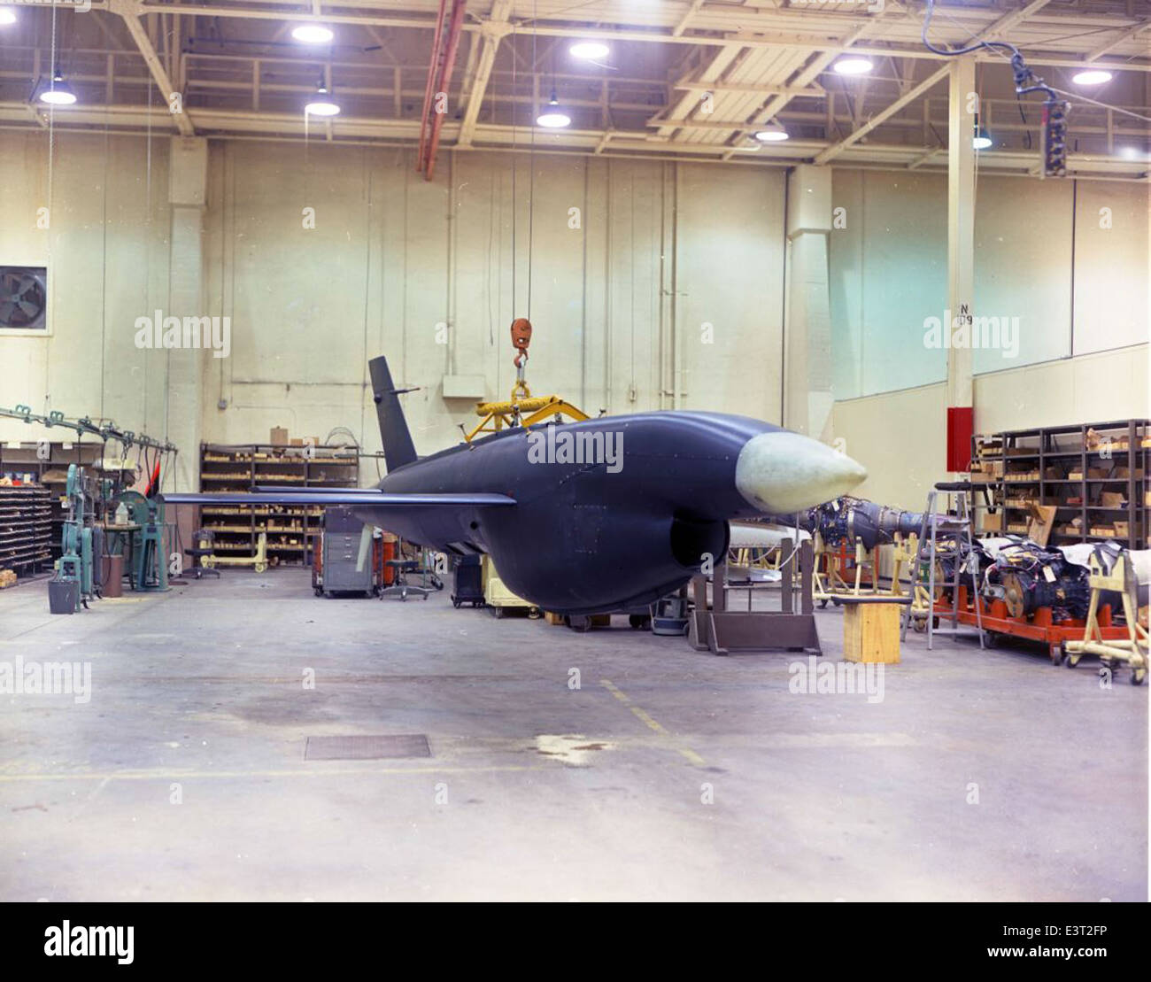 The Ryan Aeronautical Firebee drone, serial number 4-06957-C ...