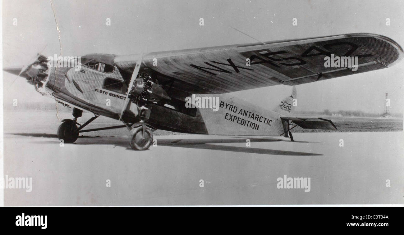 This photo from the Andrew Fodor collection showcases the Ford Trimotor ...