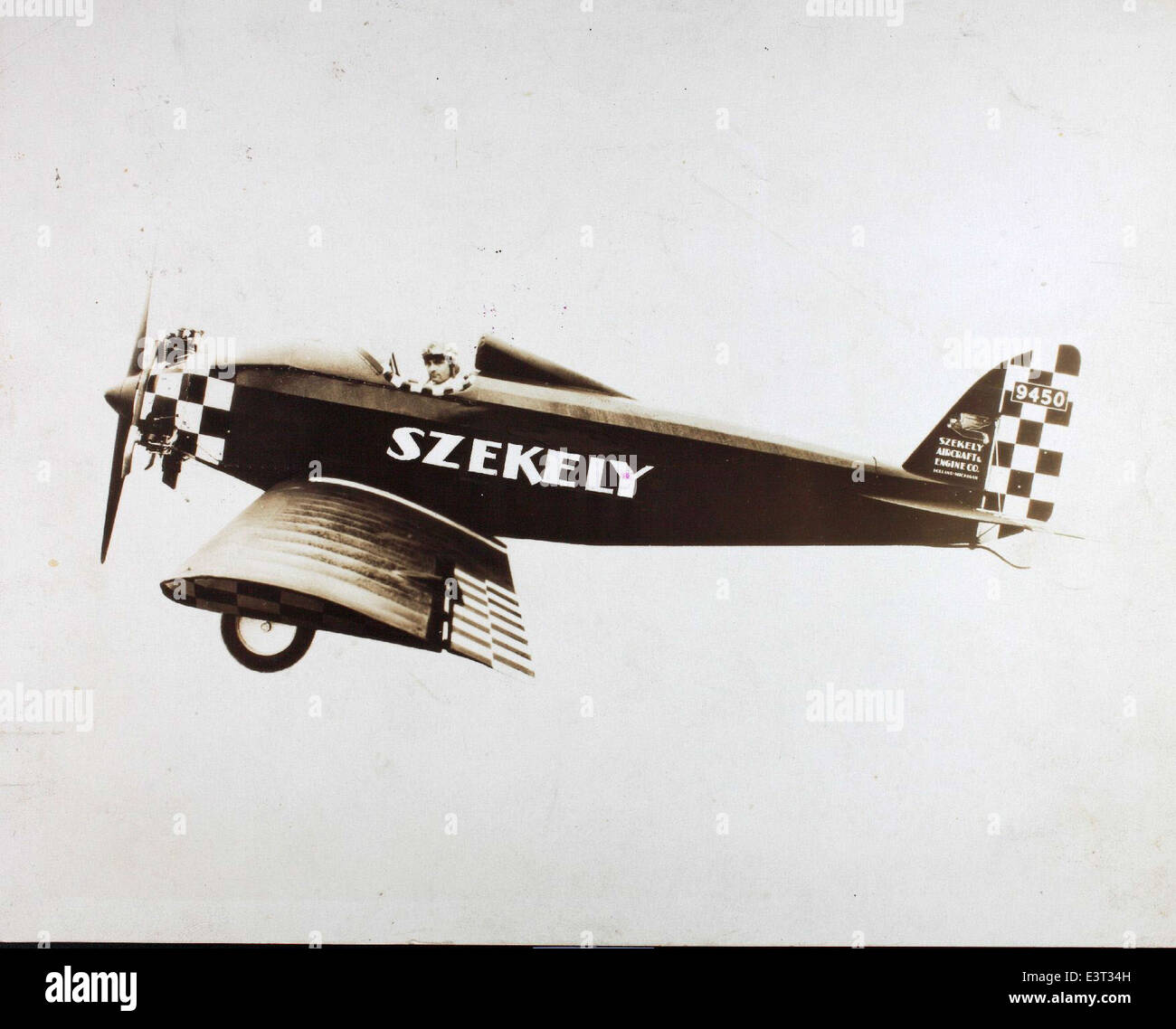 This photograph from the Andrew Fodor Collection features an aircraft ...