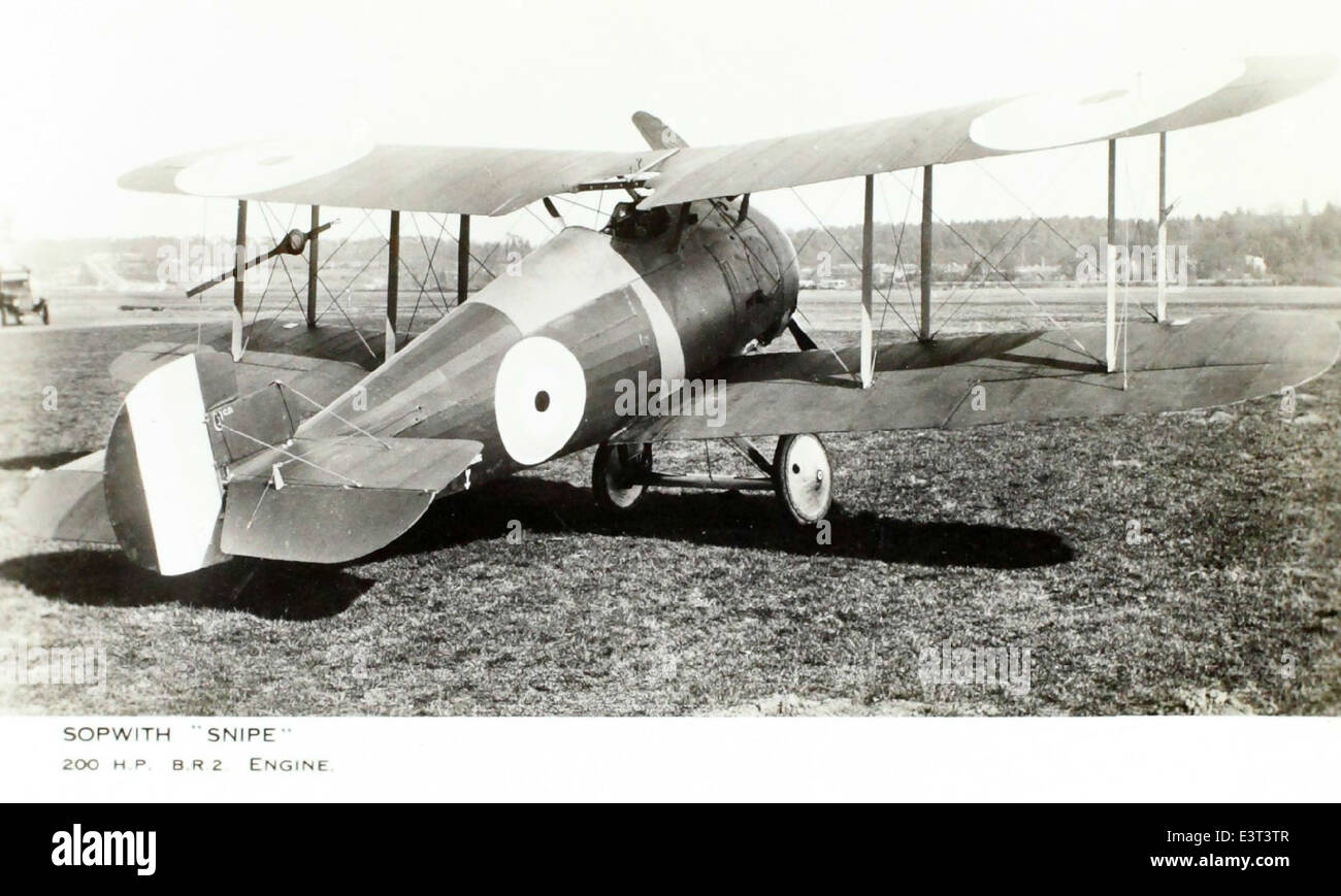 The Sopwith Snipe 7.F.1 was a British single-seat biplane fighter used ...