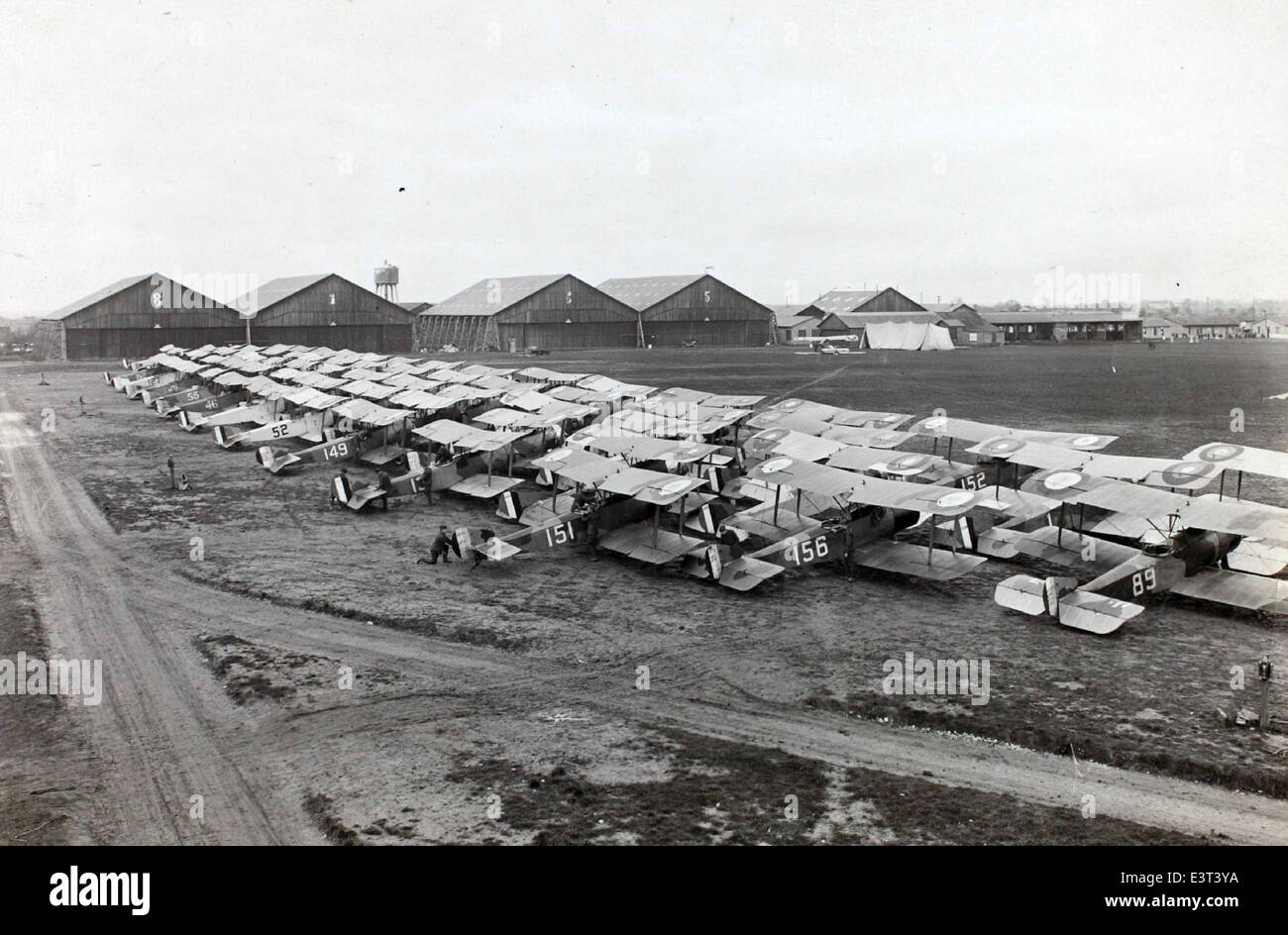 A photo of the Sopwith 1½ Strutter, a British biplane used during World ...
