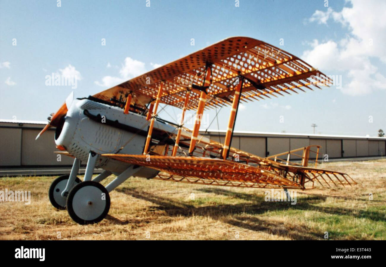 The SPAD VII was a French biplane fighter aircraft used during World ...