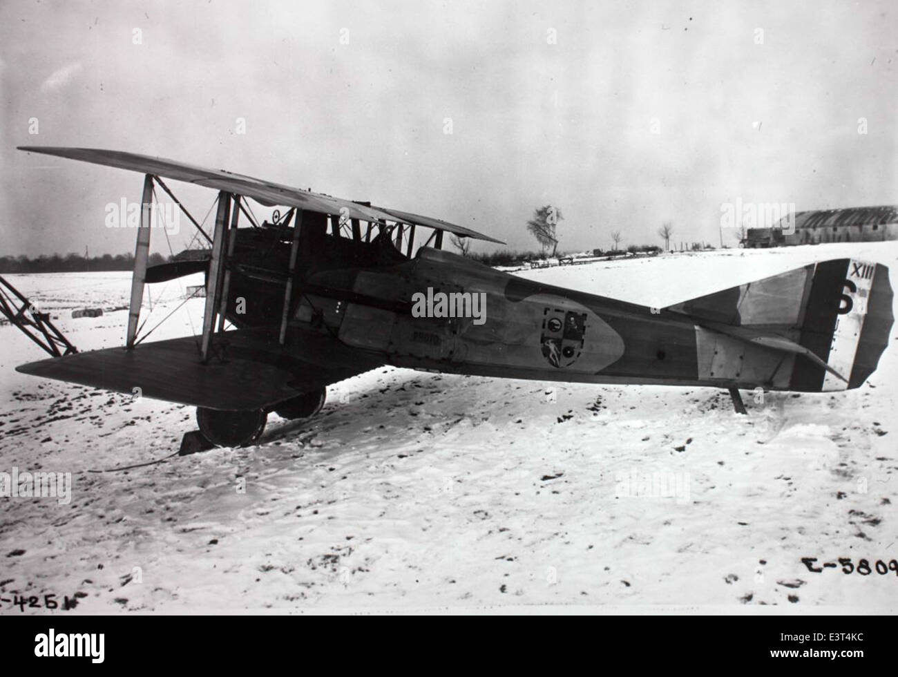The SPAD XIII (S.12) was a French fighter aircraft used extensively ...