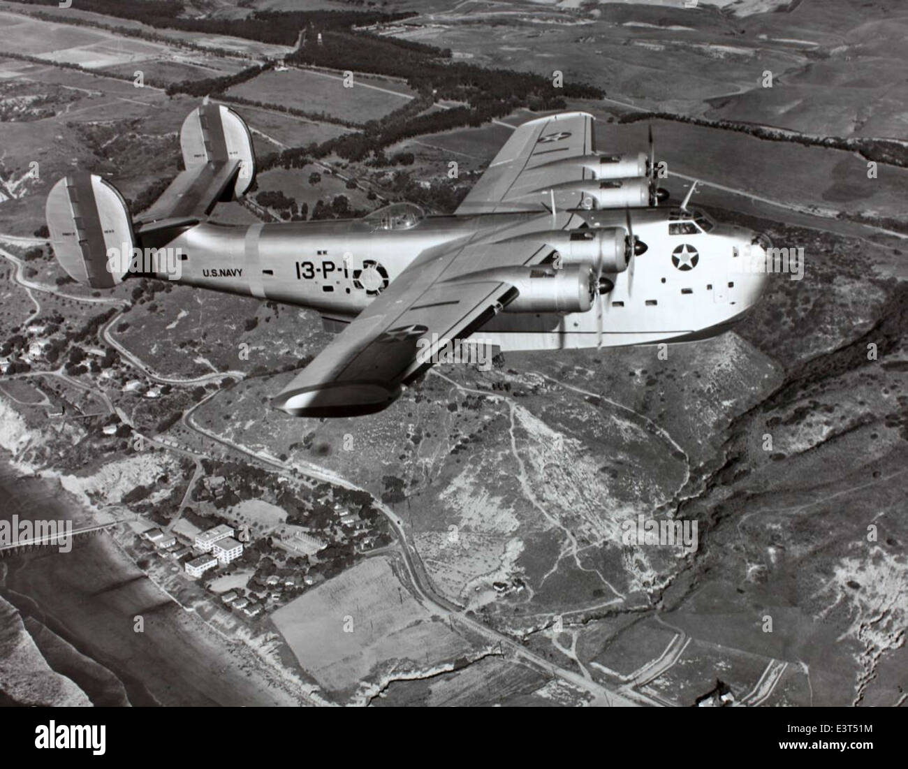 The Consolidated PB2Y-2 Coronado was a twin-engine flying boat used ...