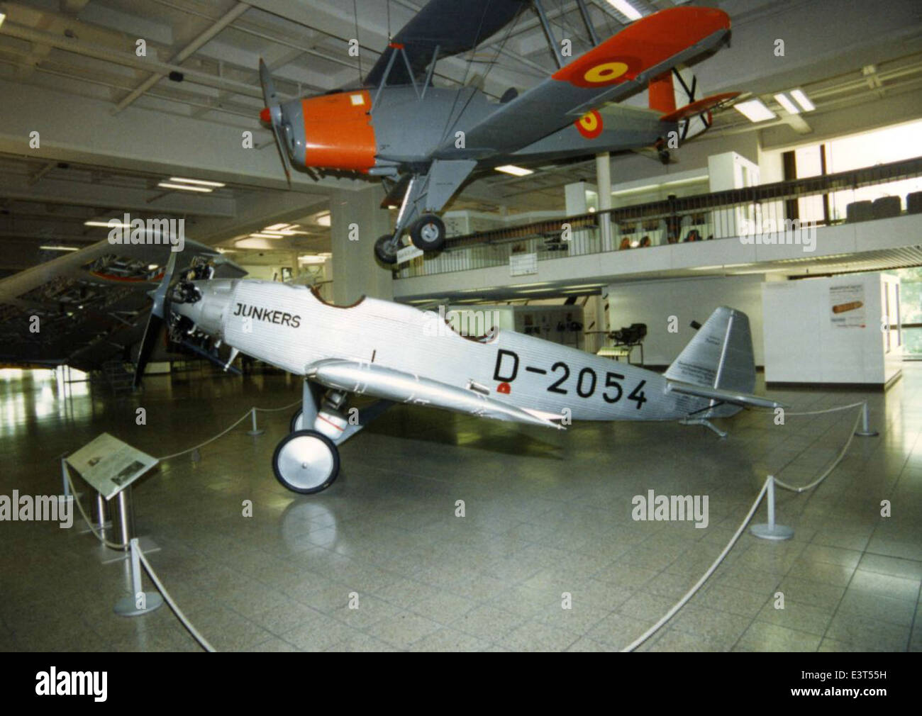 This image shows a Junior Junkers aircraft, part of the Charles M ...