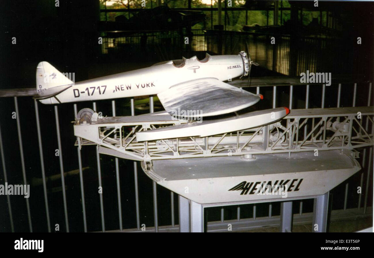 This photo from the Charles M. Daniels Collection features a Heinkel ...