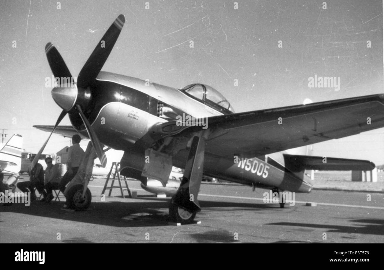The Grumman F8F Bearcat, BuNo 121781, was a carrier-based fighter ...