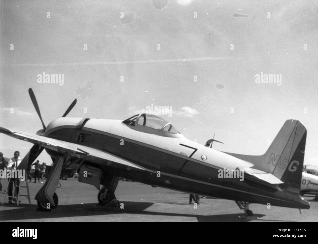 Photo of Grumman F8F Bearcat, BuNo 90454, from the Charles M. Daniels ...