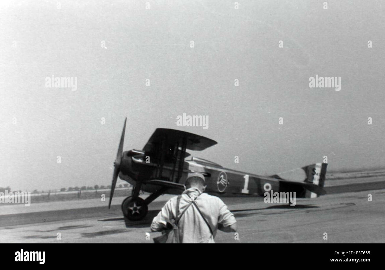 The SPAD VII was a French biplane fighter aircraft used during World ...