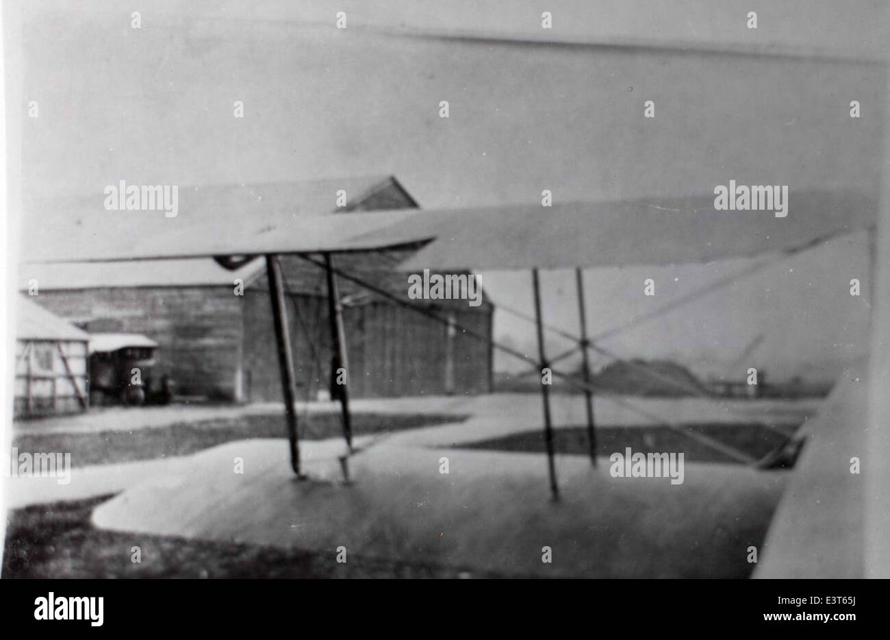 This image showcases a SPAD VII aircraft, a notable fighter plane used ...
