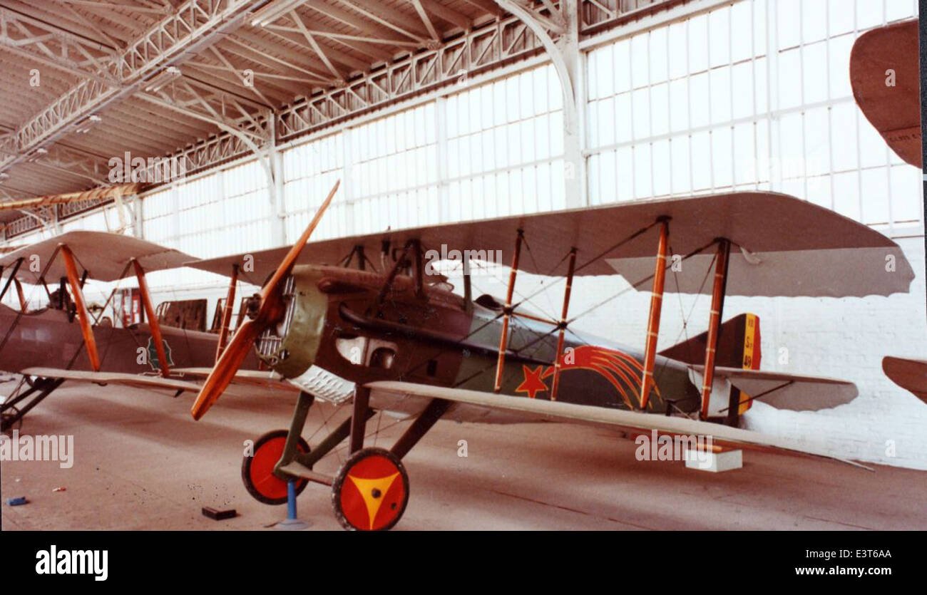 The SPAD XIII (S.12) was a French fighter aircraft used during World ...